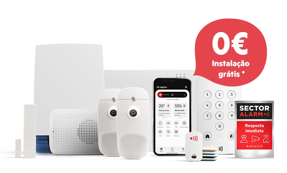 Alarme para empresas | Sector Alarm